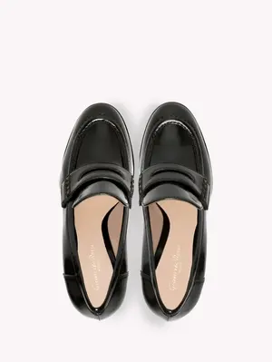 GIANVITO ROSSI Hadden Penny Bar Moccasin - Brown