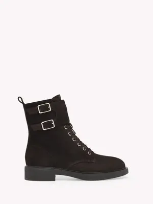GIANVITO ROSSI Ripley Lace-up Ankle Boots