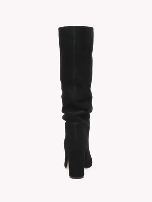 GIANVITO ROSSI Glen Suede Boots - Black Suede