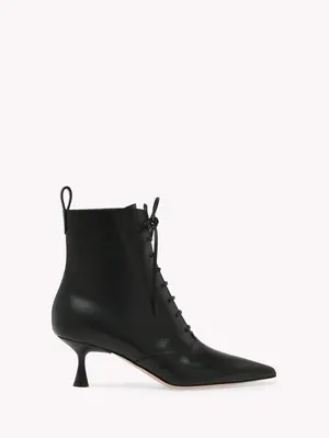 GIANVITO ROSSI Morganne 55 Lace-up Booties