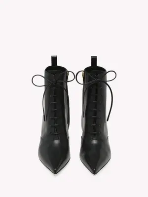 GIANVITO ROSSI Morganne 55 Lace-up Booties