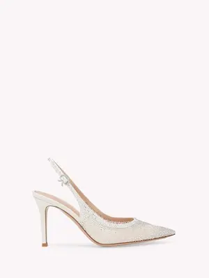 GIANVITO ROSSI Regina 85 Slingbacks