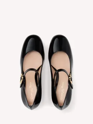 GIANVITO ROSSI Mary Ribbon Pumps - Black -  Patent Calf