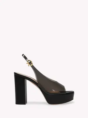 GIANVITO ROSSI Leather Slingback Sandals