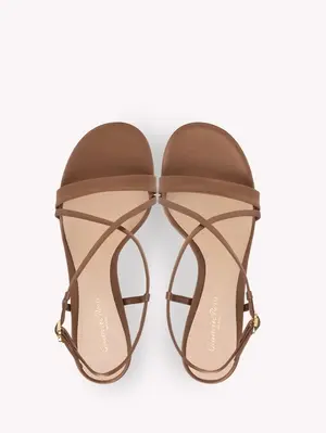 GIANVITO ROSSI Larisse 70 Sandals - Brown