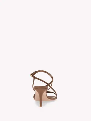 GIANVITO ROSSI Larisse 70 Sandals - Brown