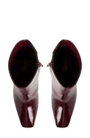 Aldo Vellamo Block Heel Bootie - Bordo