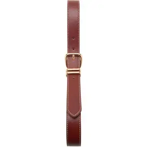 Mango Metal Buckle Belt - Brown