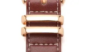 Mango Metal Buckle Belt - Brown