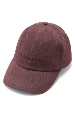 Mango Classic Club Baseball Cap - Maroon