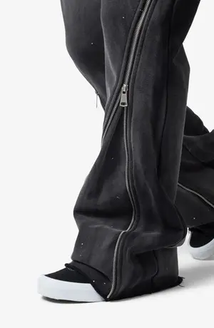 Mnml Zip Flare Leg Sweatpants
