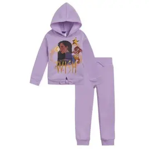 Disney Wish Fleece Hoodie & Pants Set - Purple