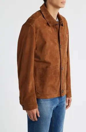 BOSS Markuedo Suede Jacket
