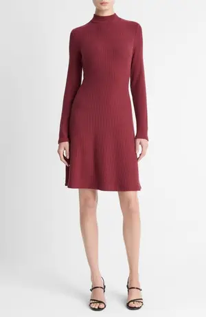 Vince Mock Neck Day Dresses