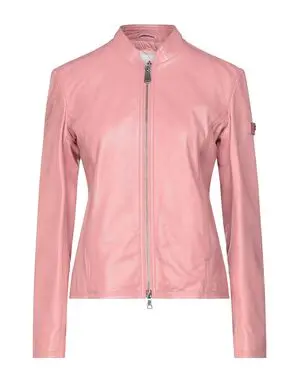 Peuterey Leather Biker Jacket