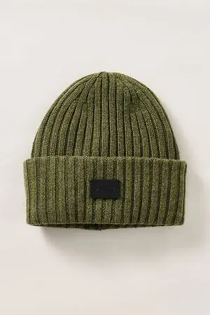 Varley Elva Ribbed Beanie Olive