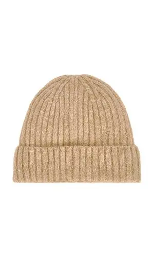 Hat Attack Key Beanie - Tan