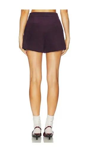 MAUDE CLUB Velour Short