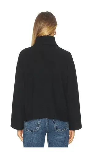ALL THE WAYS Riley Turtleneck Sweater - Black