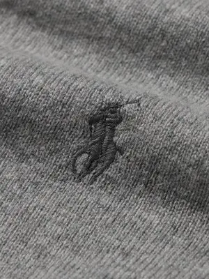 Polo Ralph Lauren Logo-embroidered Wool Sweater
