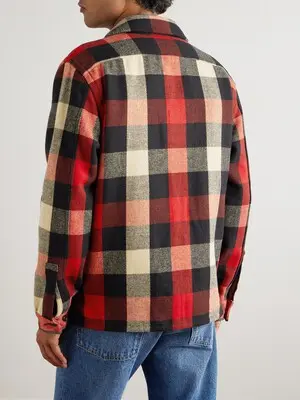 Polo Ralph Lauren Checked Wool-blend Overshirt