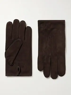 Polo Ralph Lauren Suede Gloves - Brown
