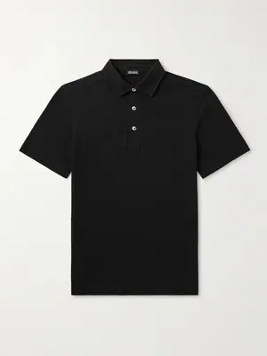 Zegna Trimmed Polos For Men