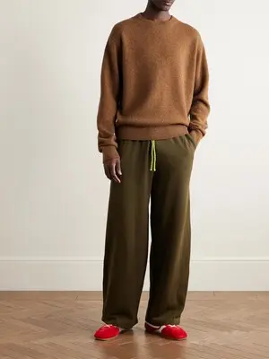 THE ELDER STATESMAN Cashmere Sweater - Brown
