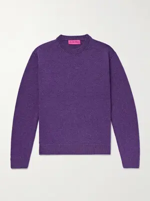 THE ELDER STATESMAN Cashmere Sweater - Purple