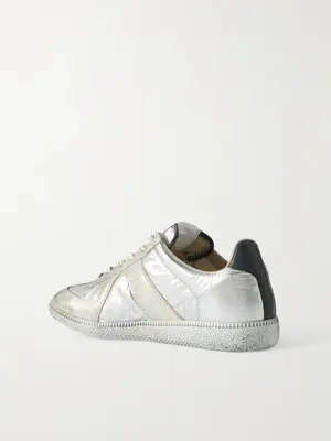 MAISON MARGIELA Replica Leather-trimmed Sneakers