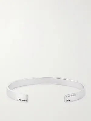 Le Gramme 21g Recycled Sterling Bracelet - Silver