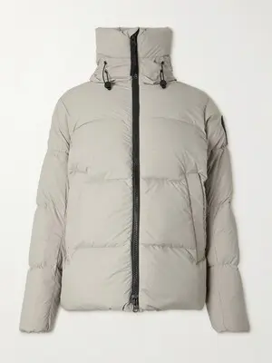 Canada Goose Crofton Quilted Enduraluxe® Down Jacket Gray