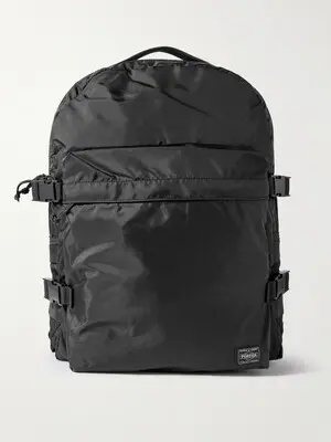 PORTER-YOSHIDA & CO Force Daypack Nylon Backpack - Black