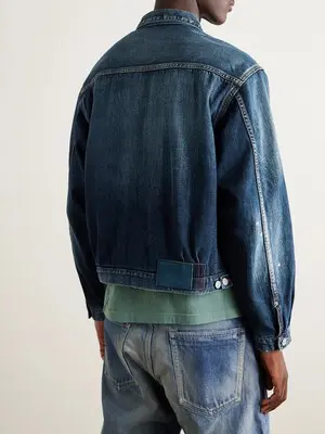 Visvim Social Sculpture Selvedge Denim Jacket - Blue