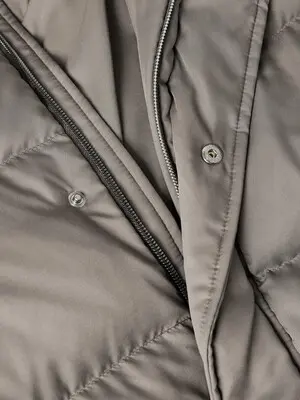 Herno Quilted Twill Hooded Down Jacket