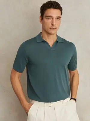 Men's Open Knit Polos