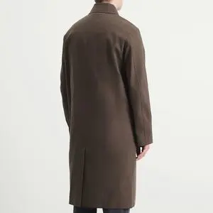 Dries Van Noten Water Repellent Double Faced Cotton Coat