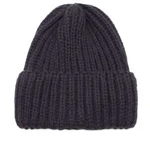 CAFÉ MOUNTAIN Wool Toque Beanie - Navy