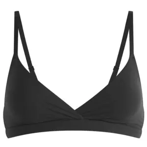 SKIMS Fits Everybody Crossover Bralette - Onyx