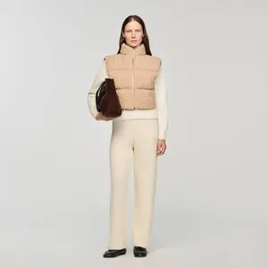Sandro Zip Up Vests For Women