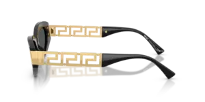 Versace Ve4501 Cat-eye Sunglasses - Black