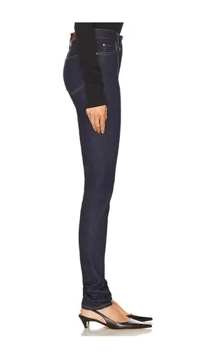 GRLFRND Bryn Mid Rise Skinny Jeans - Blue