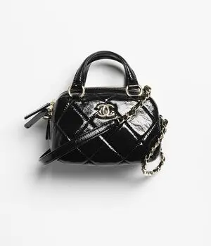 Chanel Mini Bowling Bag - Black