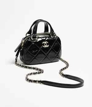 Chanel Mini Bowling Bag - Black