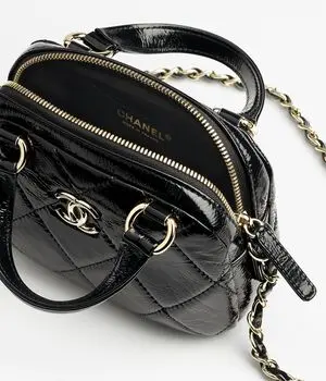 Chanel Mini Bowling Bag - Black