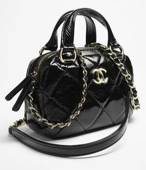 Chanel Mini Bowling Bag - Black