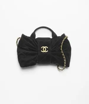 Chanel Mini Bow Bag - Black