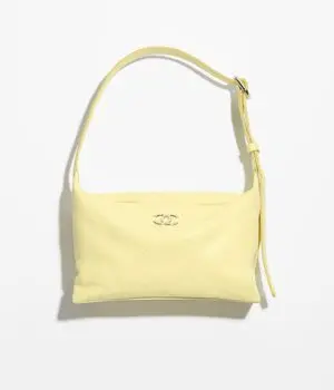 Chanel Hobo Handbag - Light Yellow