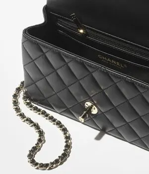 Chanel Mini Classic Handbag With Top Handle