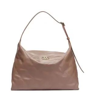 Chanel Maxi Hobo Bag - Brown